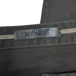Barabas | Pants | Barabas Italy Black Stretch Chino 4 Pants Greek Key ...